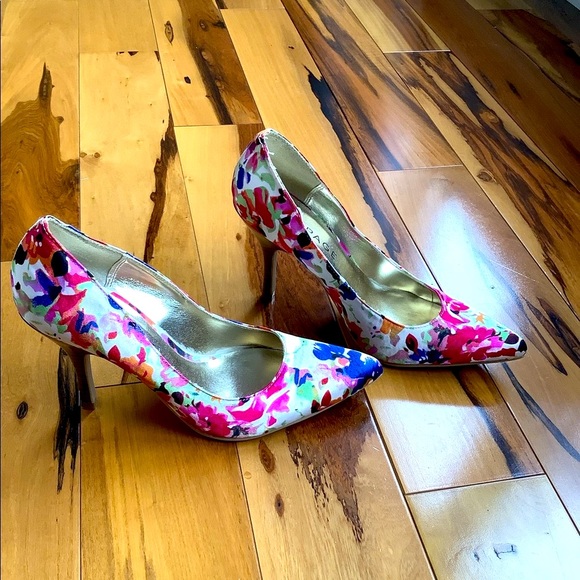Rampage | Shoes | New Rampage Nicki Floral High Heels | Poshmark